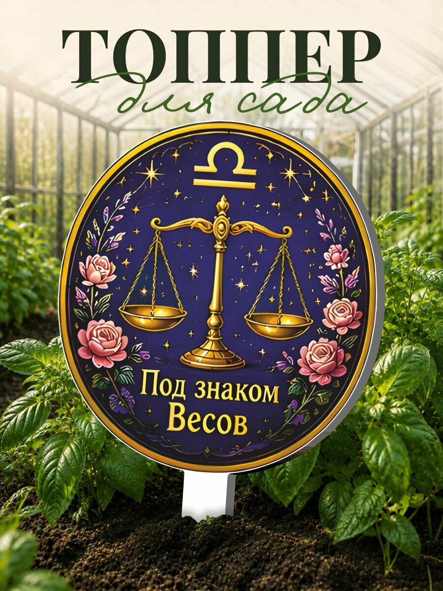 Фигурки для сада Весы - Знак зодиака