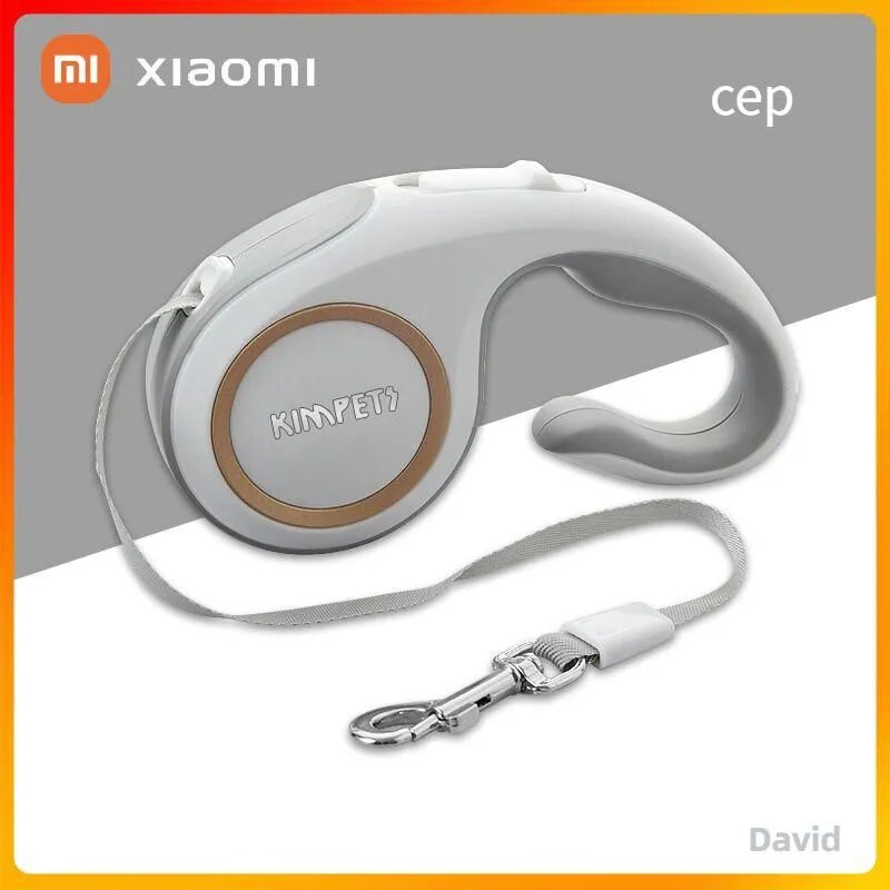 Поводок-рулетка Xiaomi для собак, прочный, надежный, комфортный, разных цветов, для прогулок, маленьких размеров
