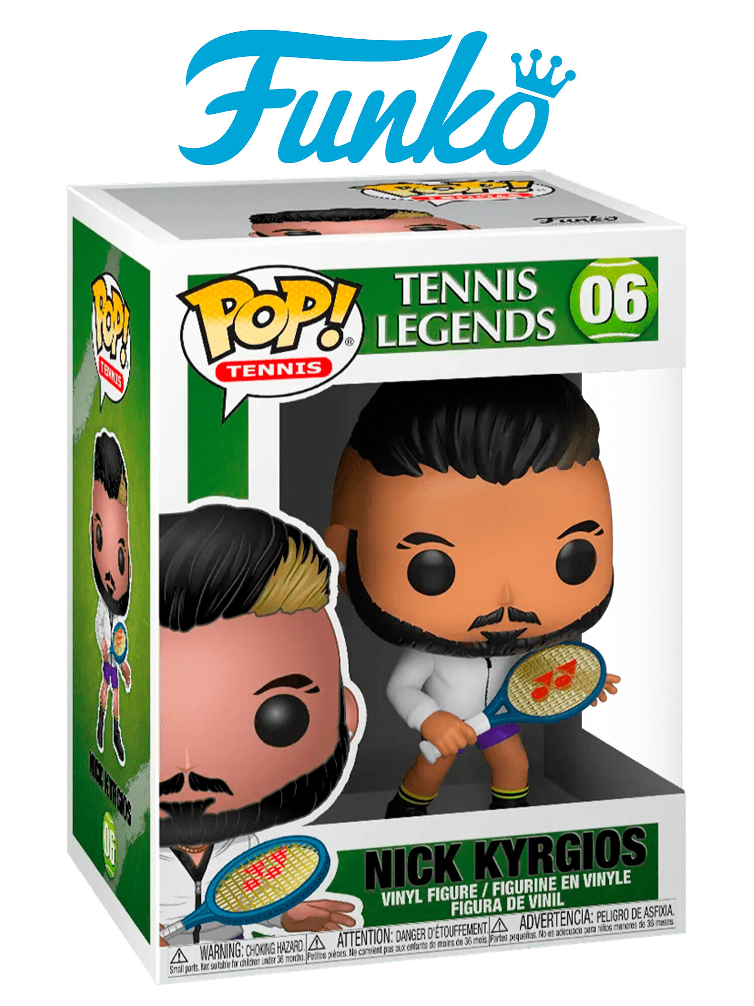 Фигурка Funko POP! Nick Kyrgios (06) Tennis Legends