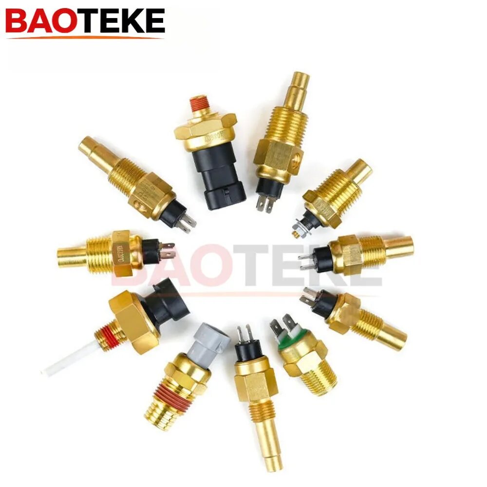 Baoteke 622-817 Датчик температуры охлаждающей жидкости для дизельного генератора (параметры VDO, автомобильный термодатчик)