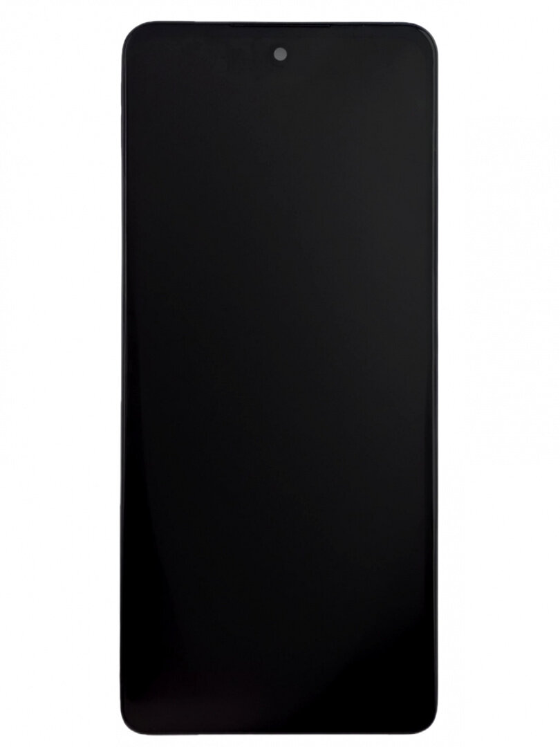 Дисплей для Tecno Pova 6 Neo в рамке, черный