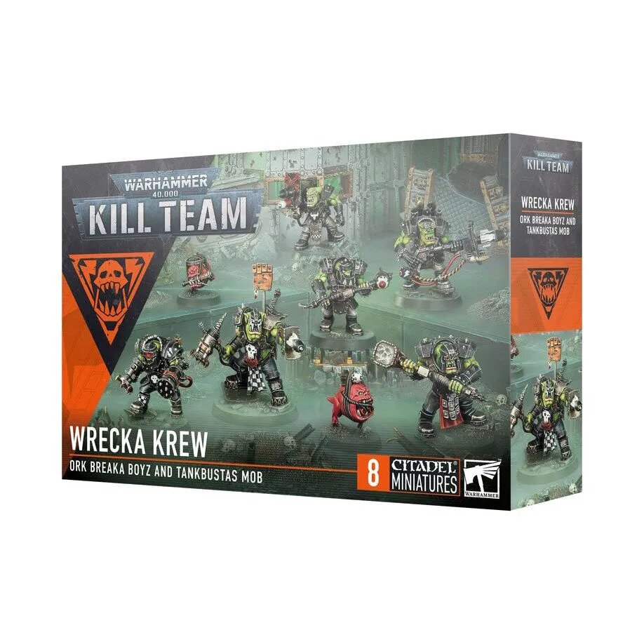 Warhammer 40000 миниатюры -Отряд убийц-Kill Team: Wrecka Krew