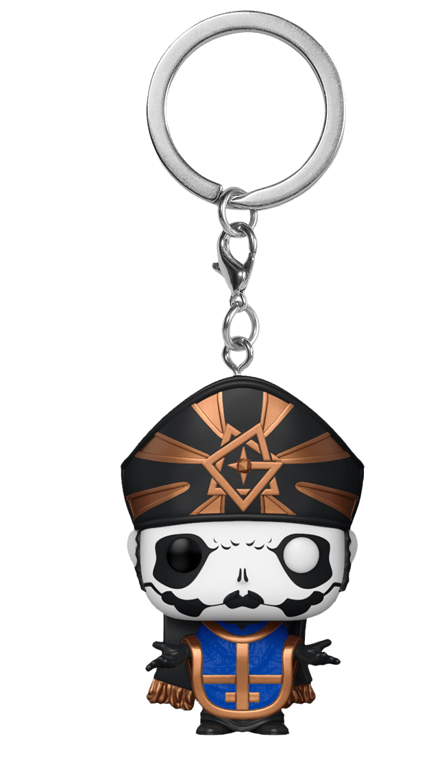 Брелок keychain без коробки Папа Почетный IV Papa Emeritus IV из рок-группы Ghost