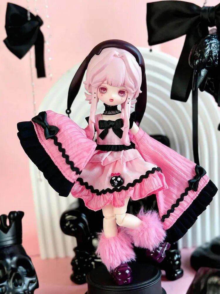 The Lulu Elf Story II Пробуждение природы Серия 1/8 BJD Кукла-Cross Sakura Мимика С аксессуарами 3878864925