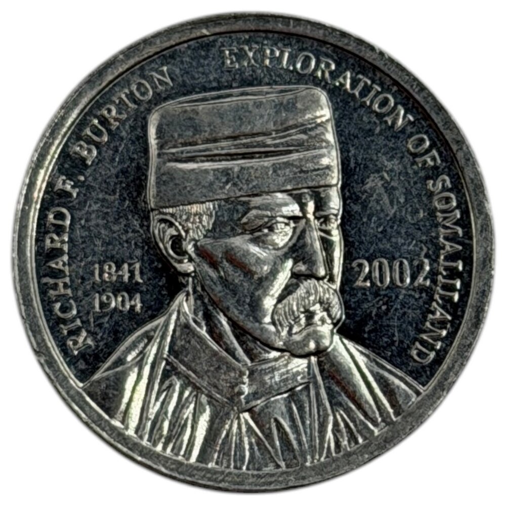 Сомалиленд 5 шиллингов 2002 г. (Ричард Френсис Бёртон)