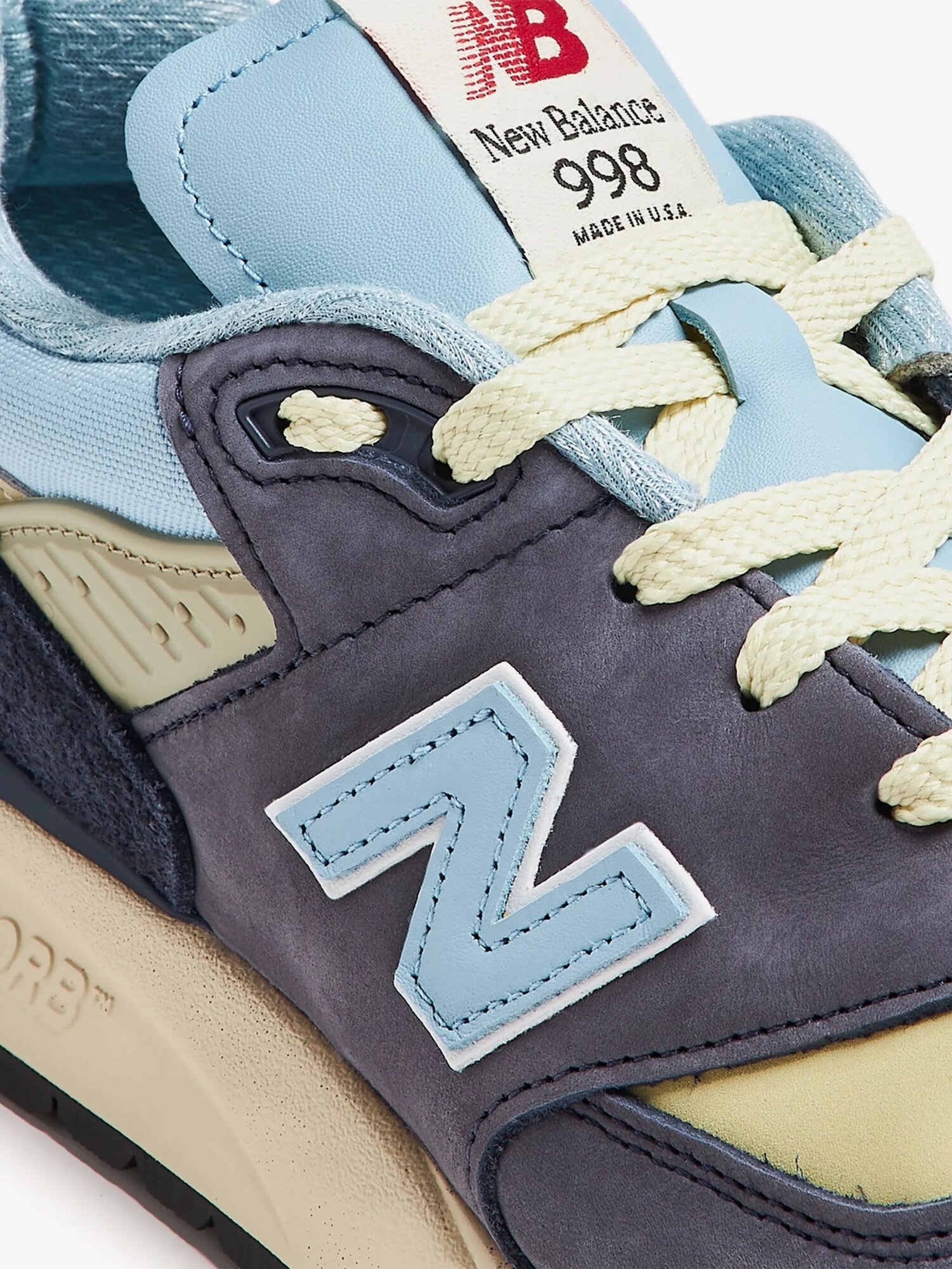 Кроссовки New Balance 998, размер 5,5 US, blue — фото 1