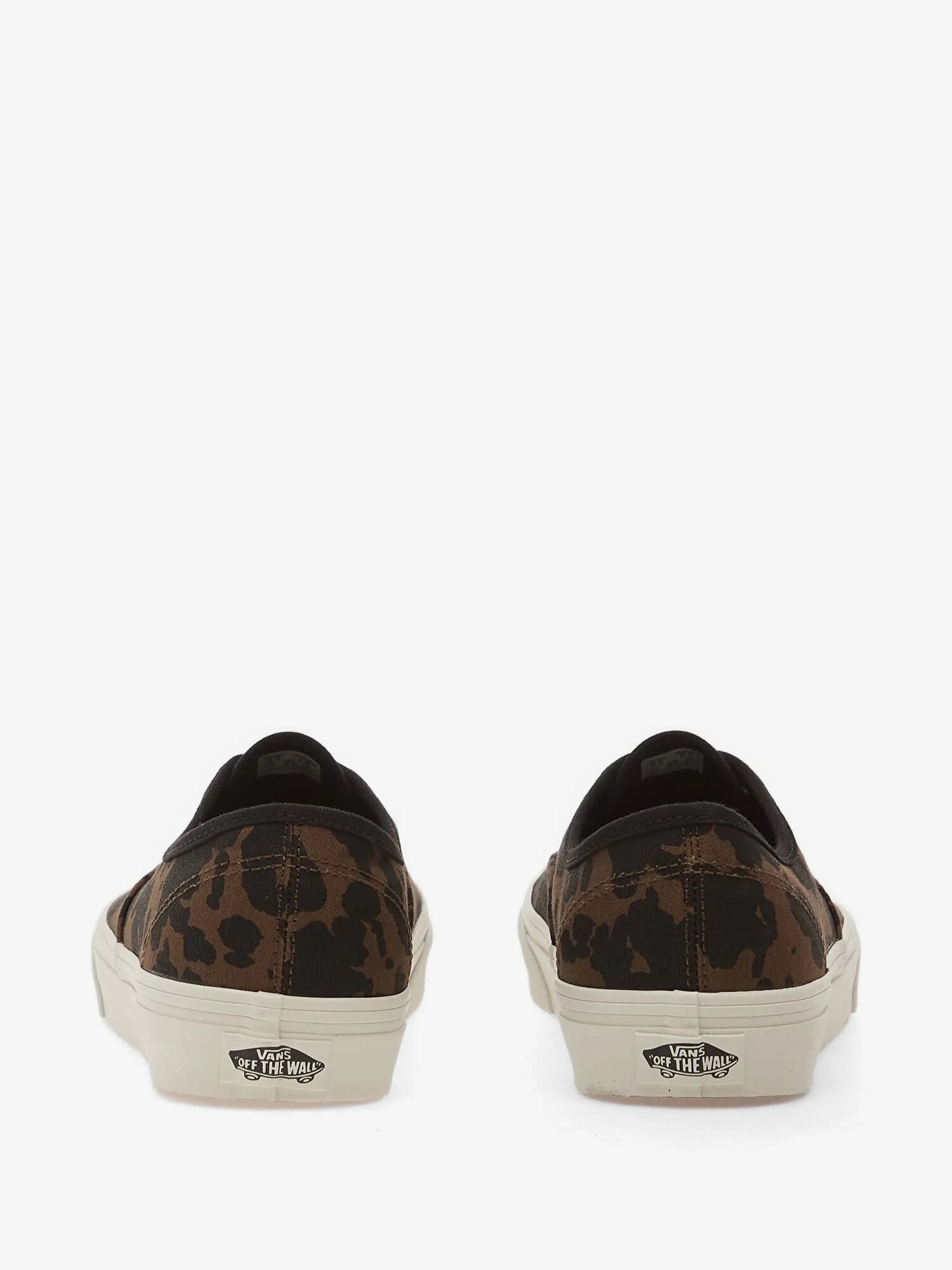 Кроссовки VANS Authentic, размер 8,5 US, коричневый/серый/оранжевый — фото 1