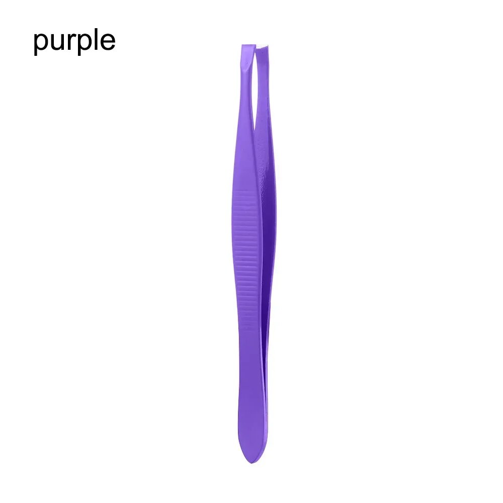 Пинцет для бровей фиолетовый Purple 01