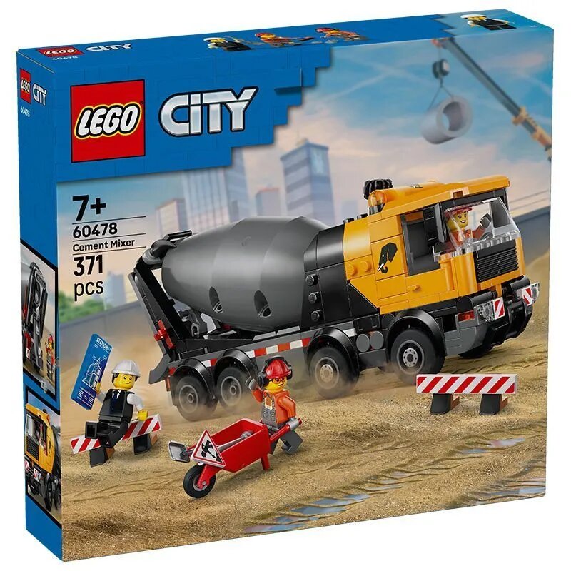 Cement mixer Игрушка для сборки строительных блоков головоломки