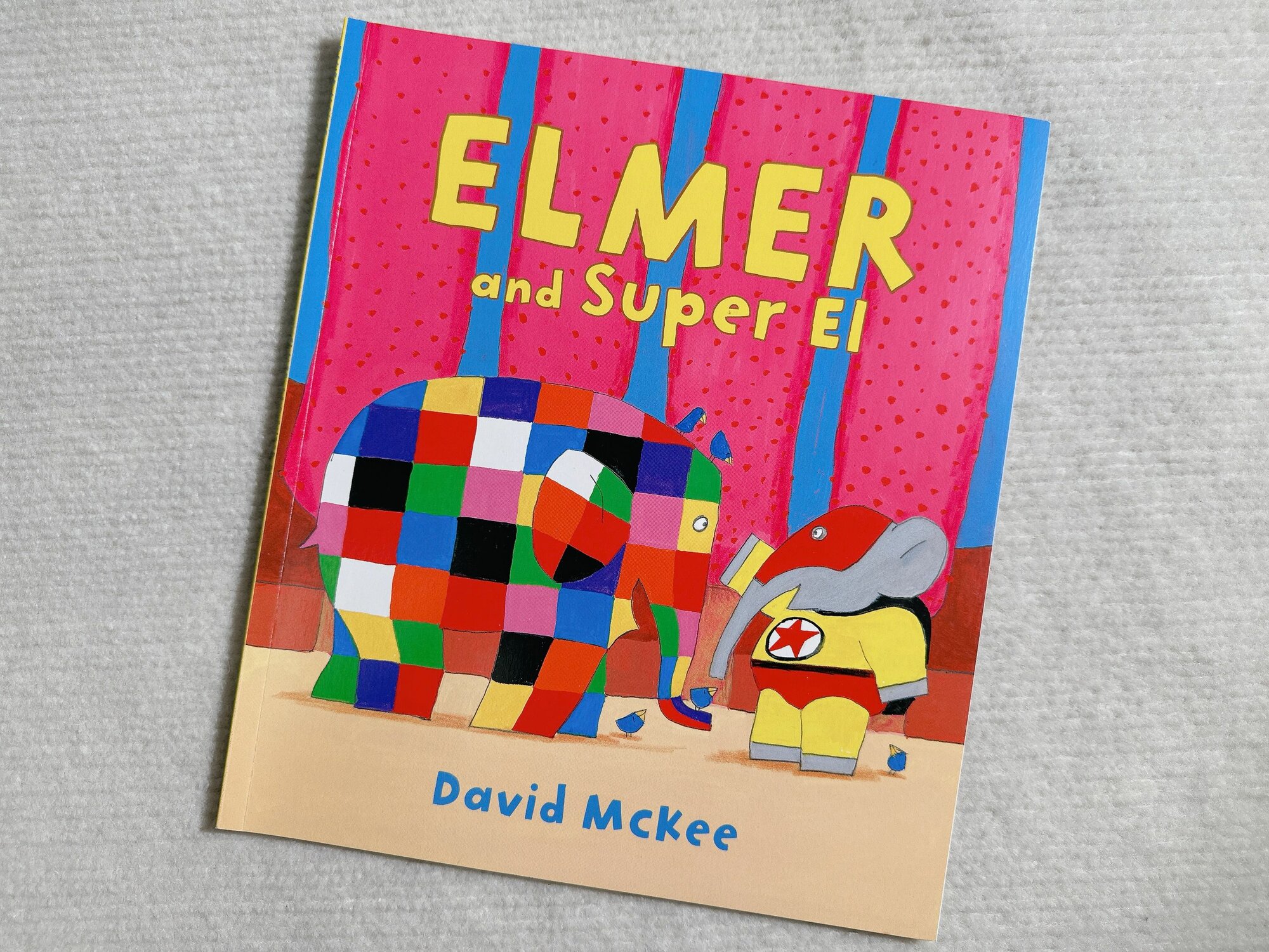 Elmer and super ei Reprinted books