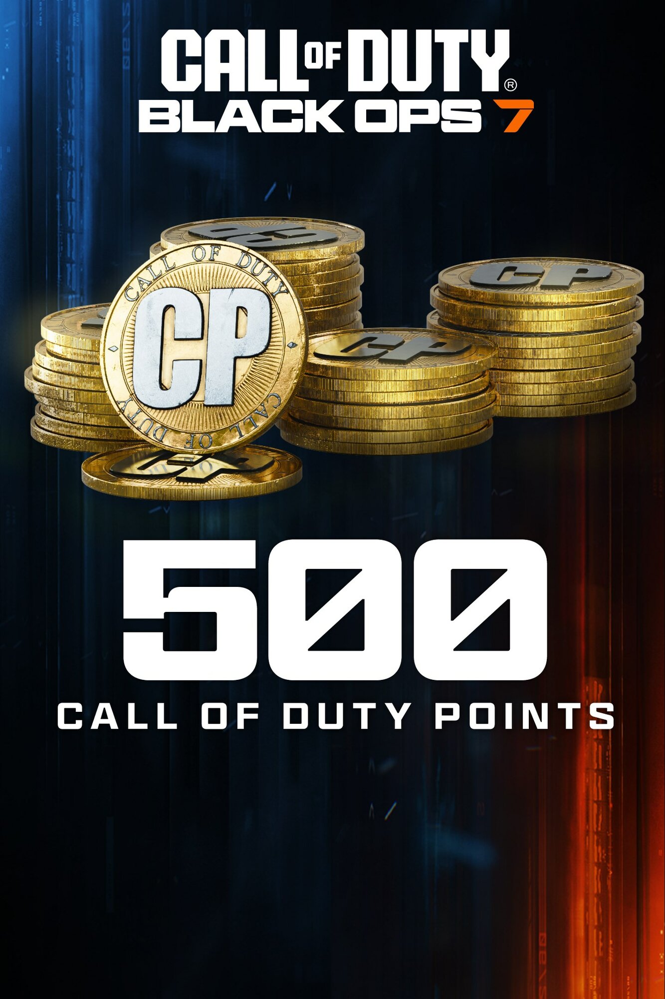 500 Black Ops 7 or Call of Duty: Warzone Points (CoD) — Xbox Series X|S, Xbox One, PC