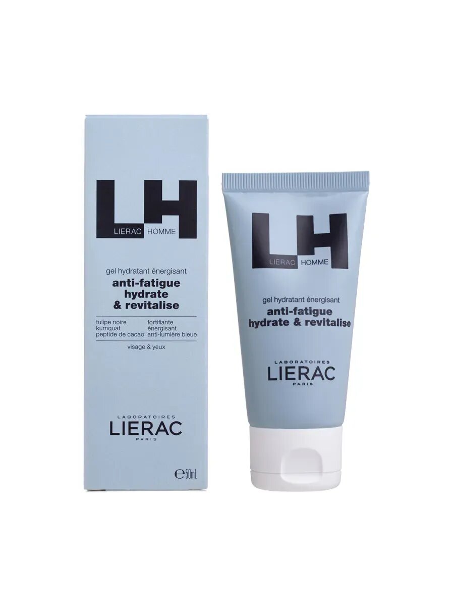 Lierac Homme Гель увлажняющий тонизирующий для лица и кожи к