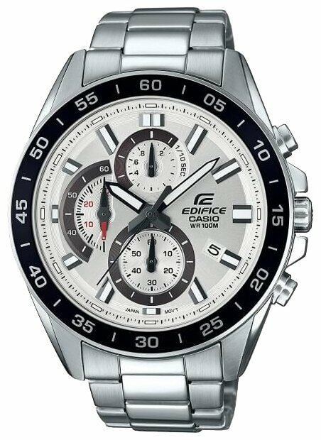 Наручные часы CASIO Edifice, серебряный, черный, серый