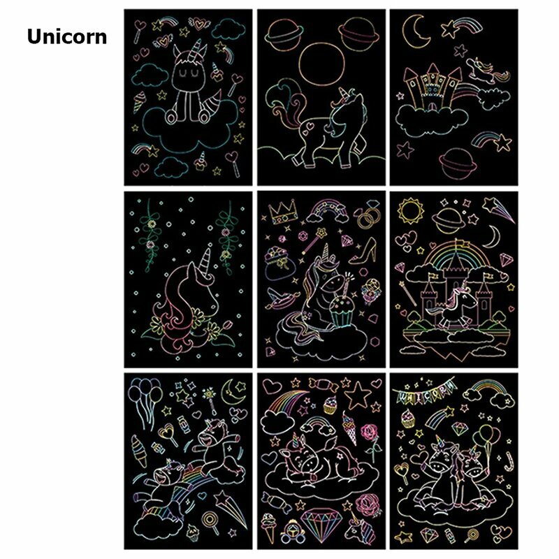 Мультяшные картины для рисования JOKEJOLLY Unicorn