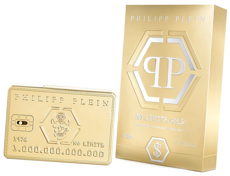 Духи унисекс Филип Плейн Ноу Лимитс Голд 50 мл - Philipp Plein No Limits