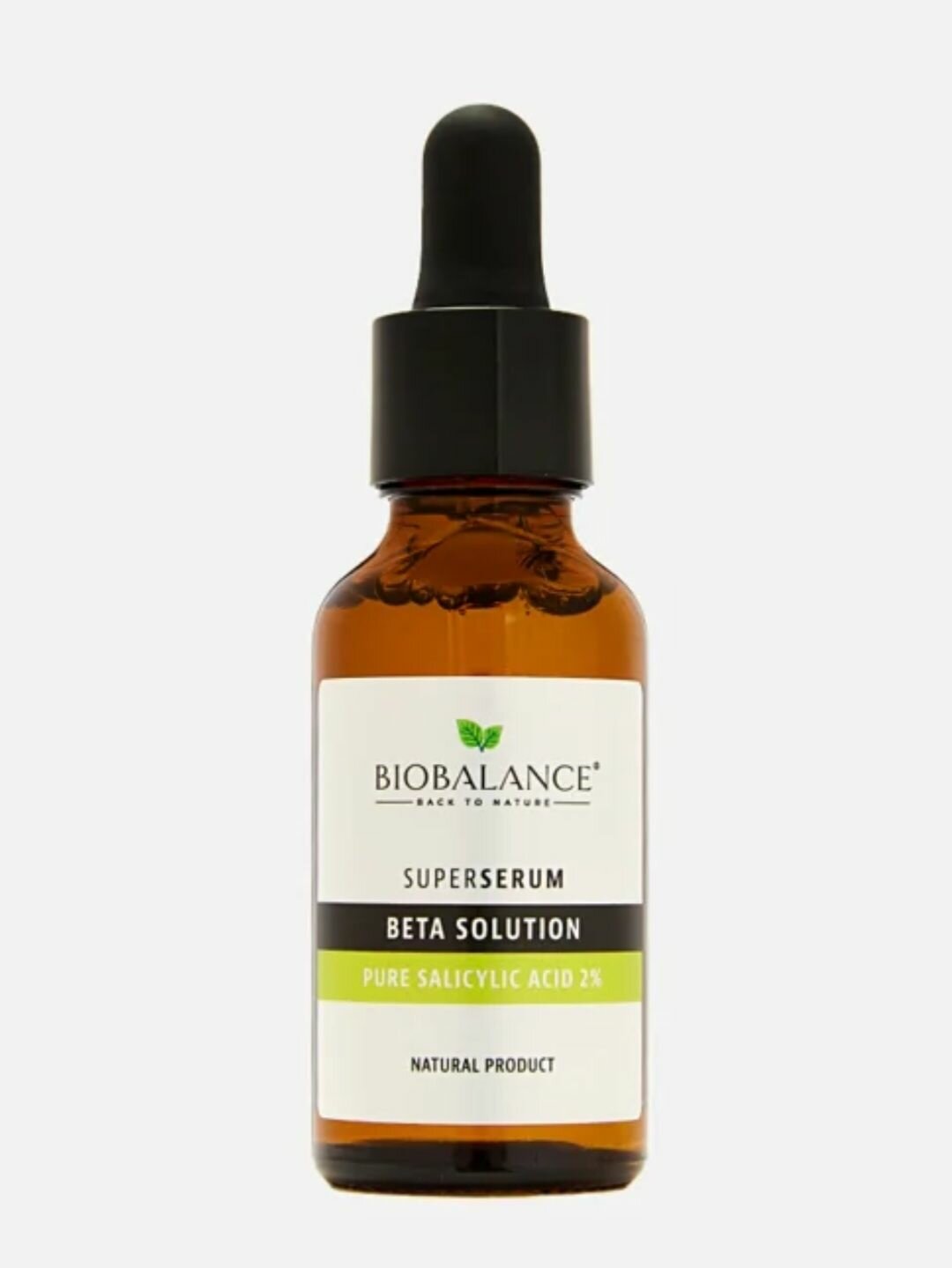 Сыворотка для лица для проблемной кожи BIOBALANCE beta solution pure saliciylic acid 2%