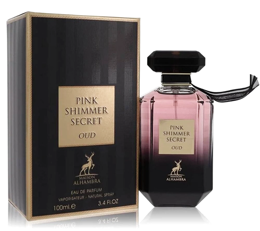 Alhambra Pink Shimmer Secret Oud женская парфюмерная вода 100 мл - Пинк Шиммер Секрет Уд
