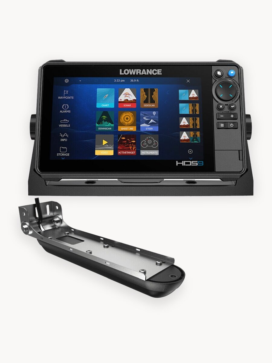 Эхолот-картплоттер Lowrance HDS Pro 9 с датчиком Active Imaging 3-в-1