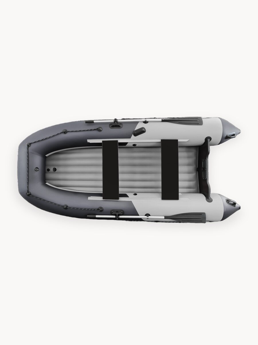 Надувная лодка НДНД Grouper 335 (серо-графитовый)