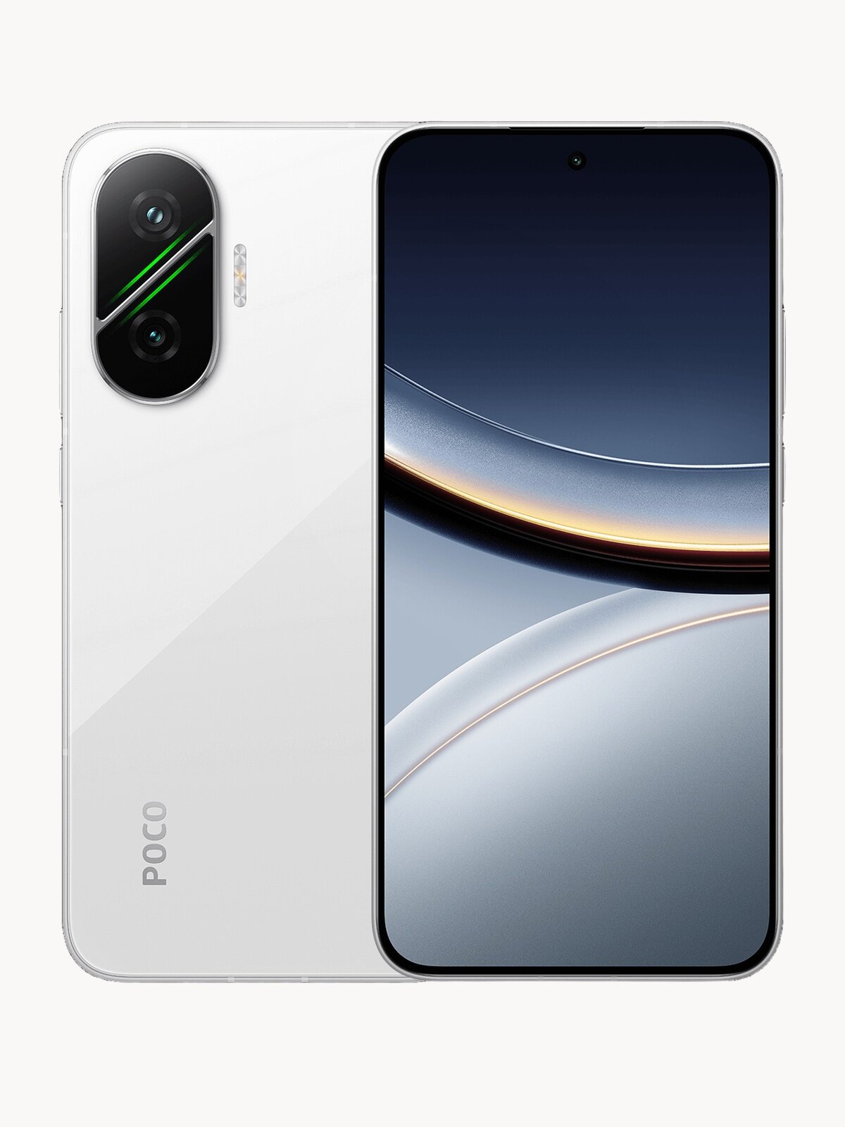 Xiaomi Смартфон Xiaomi POCO F7 (512 ГБ, 12 ГБ, Белый, Global, Dual nanoSim)