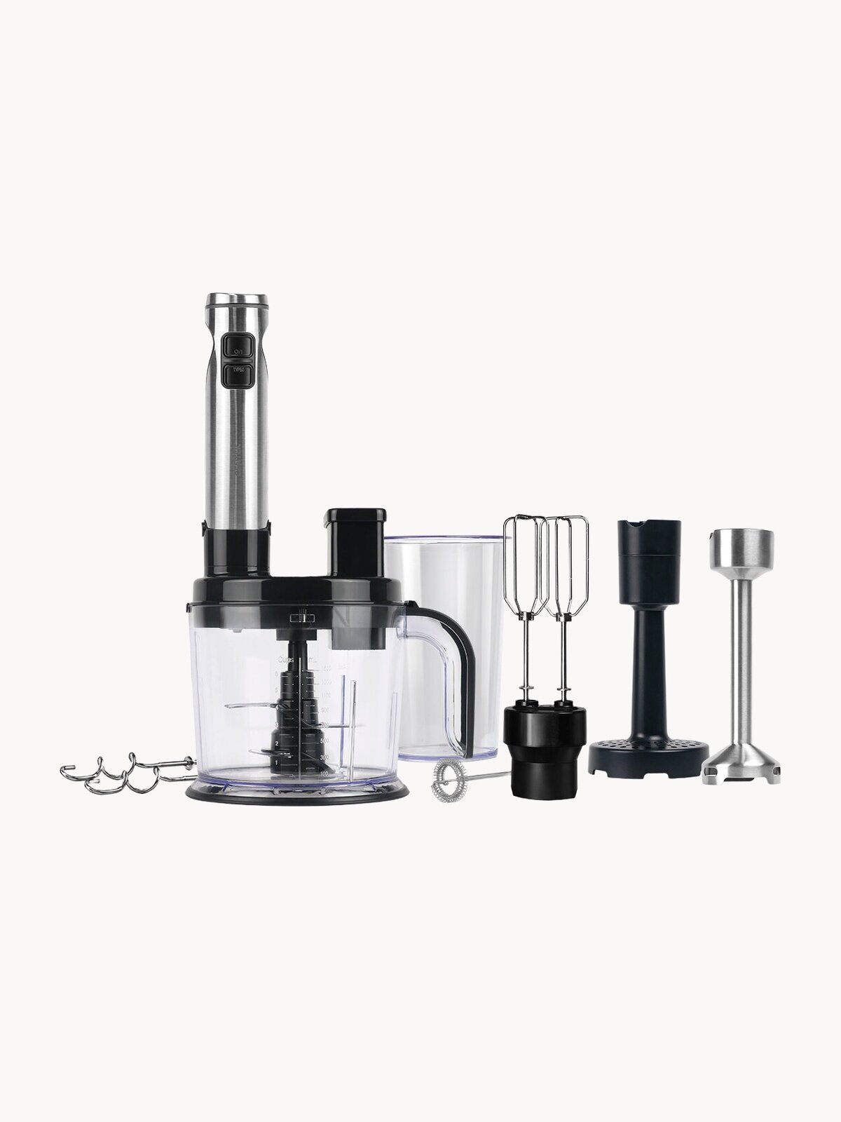 Блендер Centek CT-1315 1500Вт, шинковка 1.5л (нарезка кубиков 9х9мм), 7в1, 800 мл. стакан