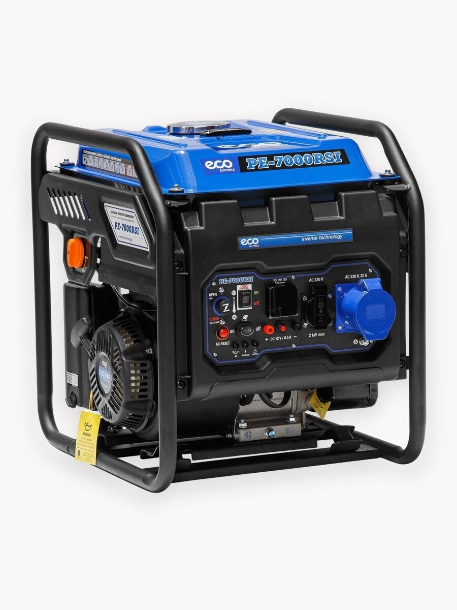 Инверторный бензиновый генератор ECO PE-7000RSI EC1563-9