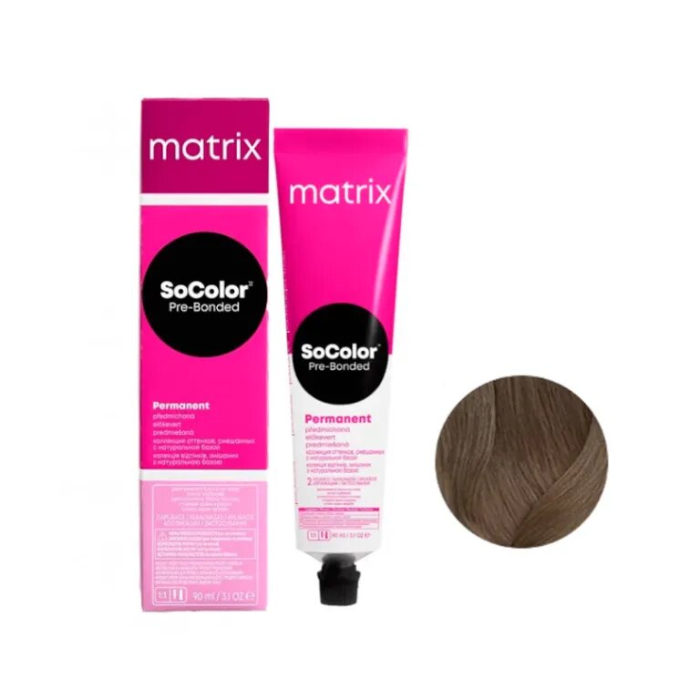 Matrix Краска для волос SoColor Pre-Bonded 6MA 90 мл 90 мл