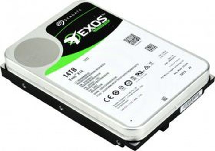 Seagate 14 ТБ Внутренний жесткий диск, 3.5", 7200 об/мин, SATA III 6 Гбит/с (ST14000NM001G)