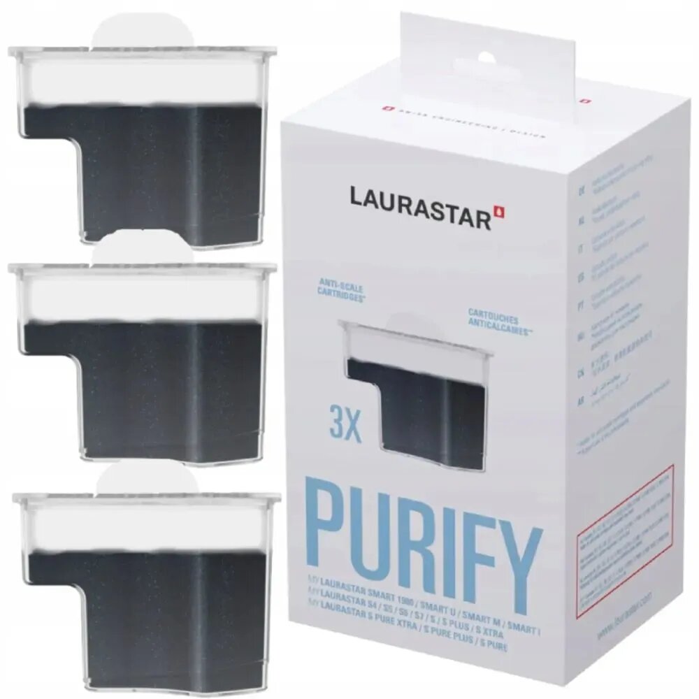 Фильтрующий картридж для LAURASTAR Smart - комплект из 3 оригинальных фильтров