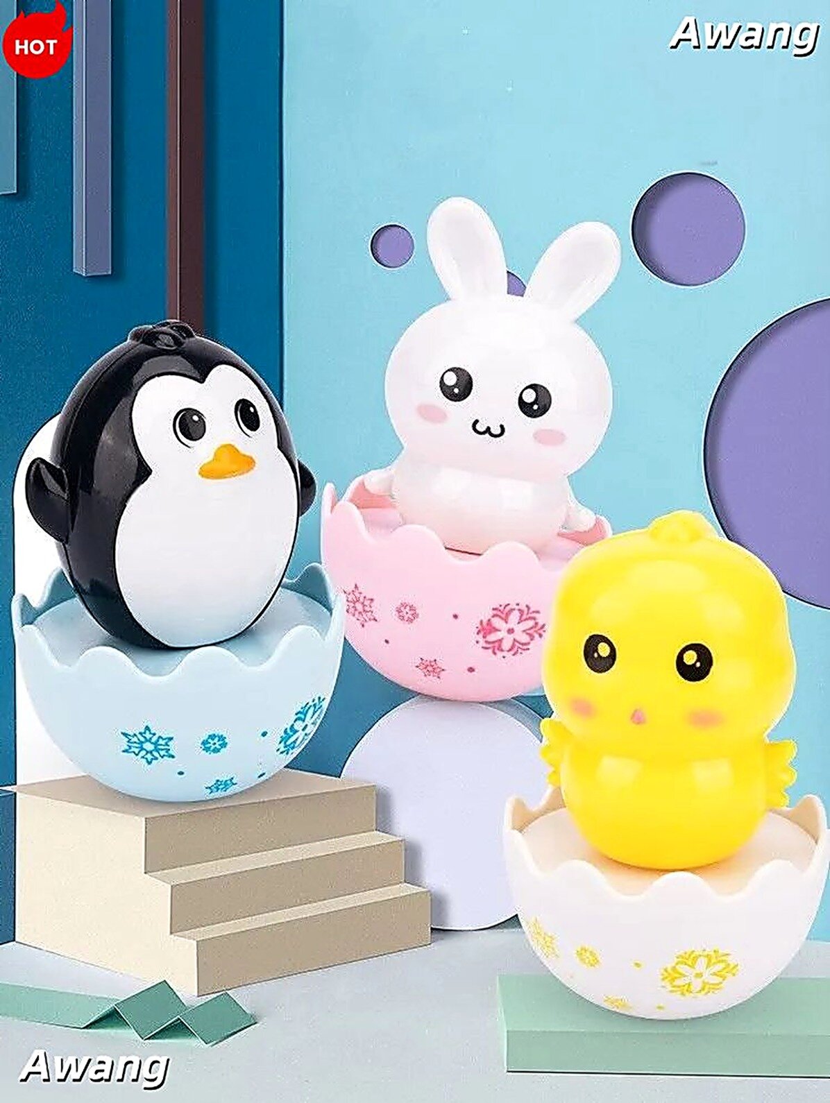 Игрушка неваляшка для малышей набор игрушки неваляшки для детей(1 шт)