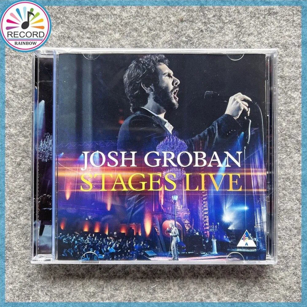 CD Josh Groban Stages Live CD+DVD 1Z02201 запечатанный совершенно новый альбом
