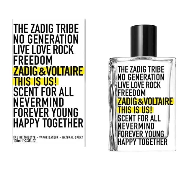 Zadig And Voltaire This Is Us сэмпл 0.8 / Туалетная вода Задиг И Вольтер Это Мы пробник