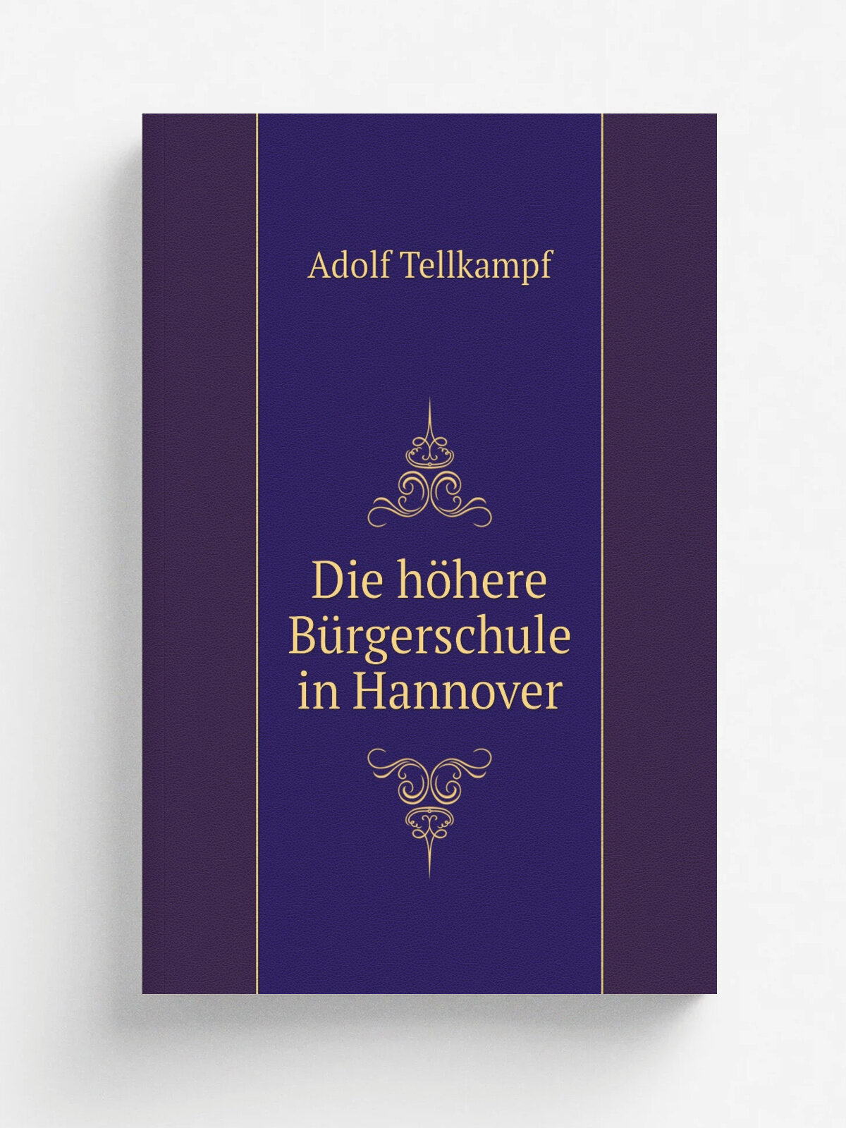 Die h.here B.rgerschule in Hannover | Adolf Tellkampf | 1845 | Helwing | Репринт