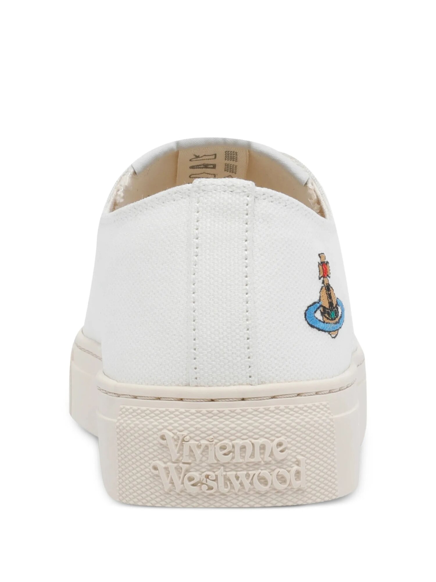 Кроссовки Vivienne Westwood Plimsoll Orb, размер 39, white — фото 1