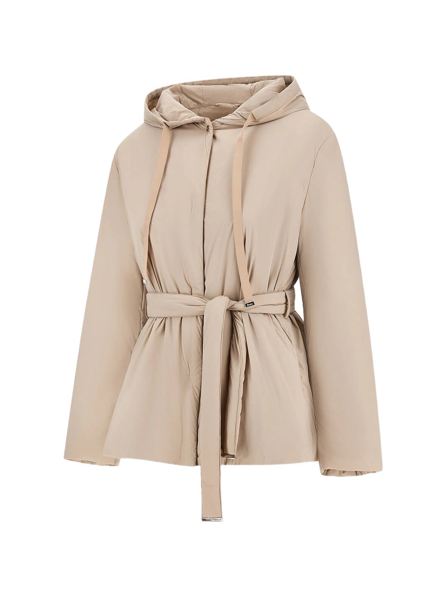 Парка Herno Belted hooded parka, размер 42, разноцветный — фото 1