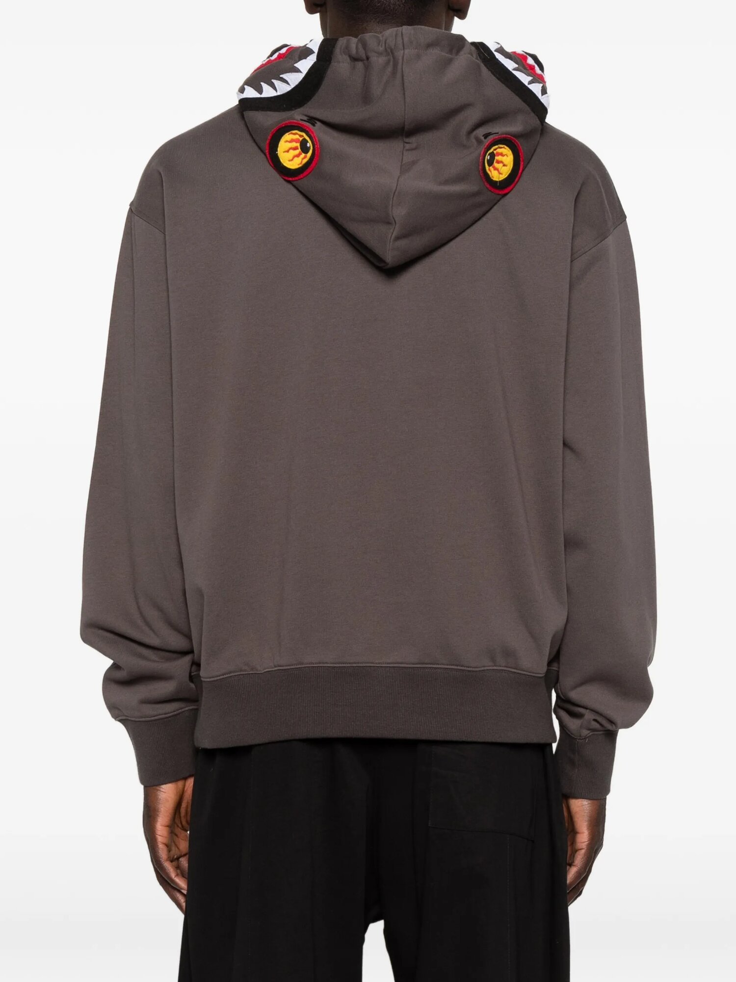 Худи A BATHING APE Shark hoodie, размер M, , grey — фото 1