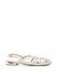 Босоножки Gioseppo Hingham braided cage sandals, размер 38, Silver