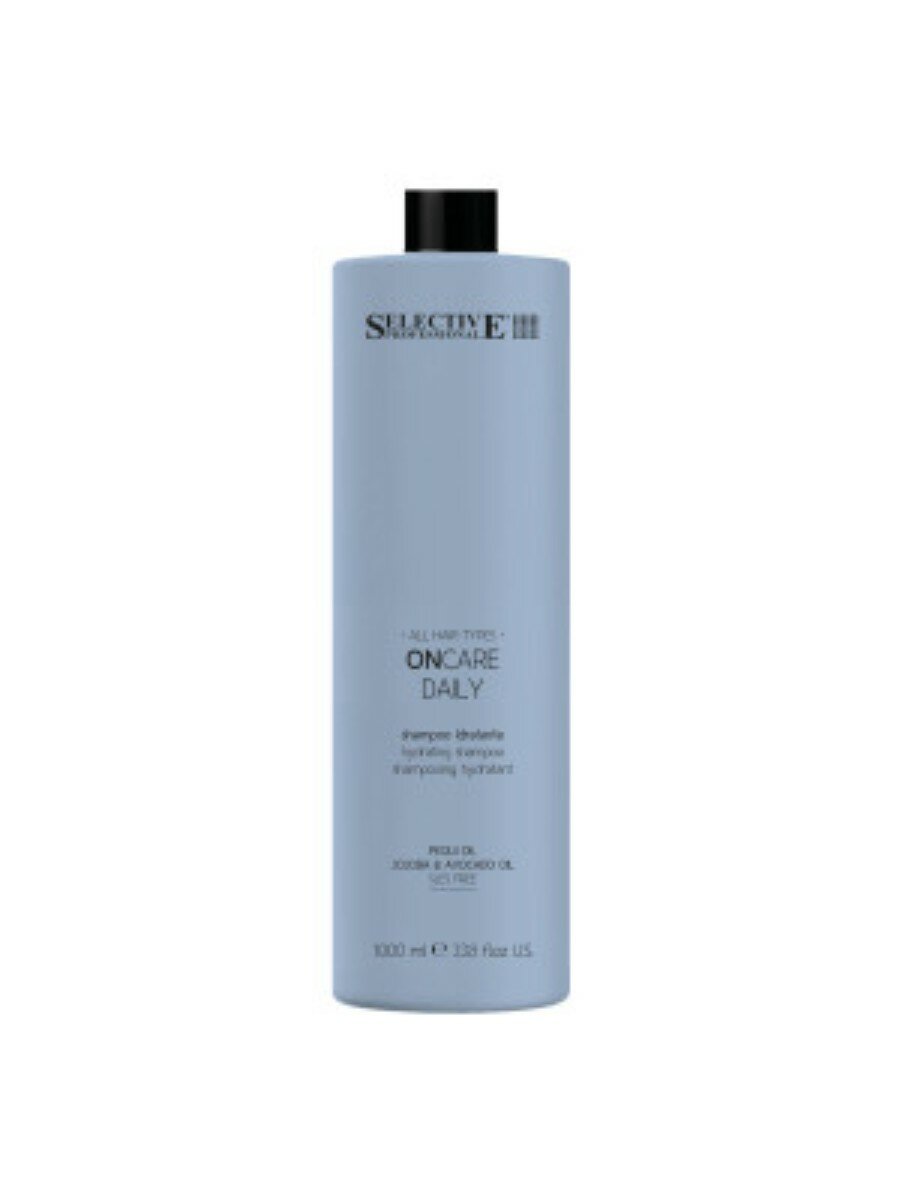 Шампунь Selective Professional OnCare Daily Hydrating Shampoo, увлажняющий для сухих волос, 1000 мл