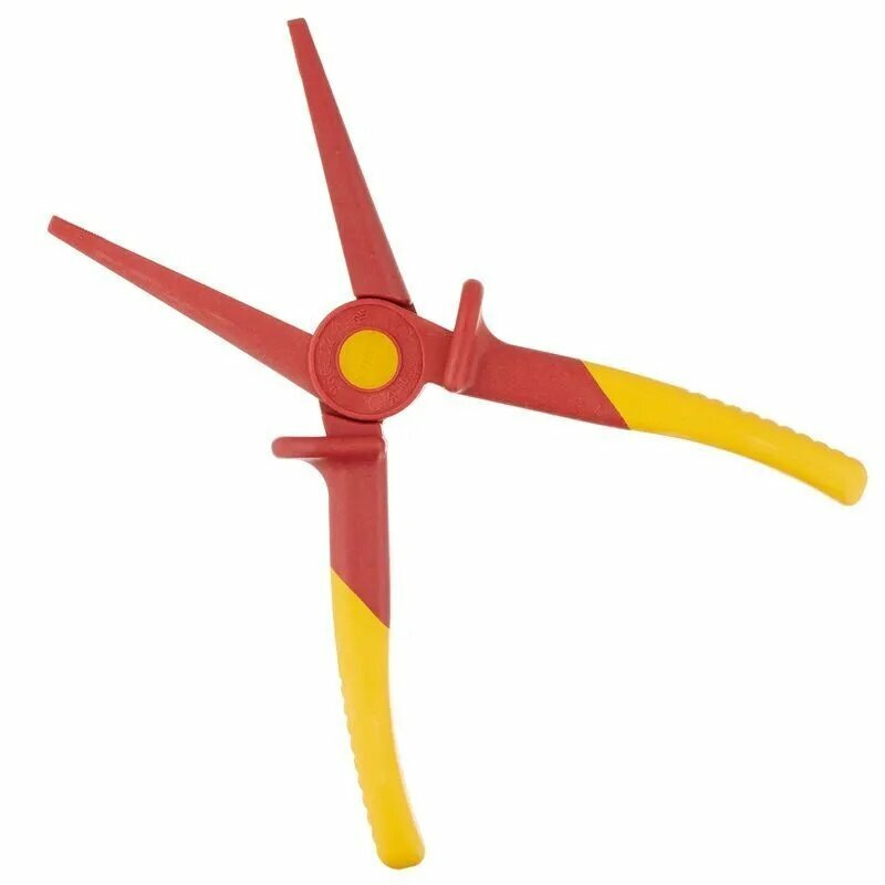 KNIPEX Tools 98 62 02 Пластиковые плоскогубцы с плоскими губками 1000 В Изолированные длинногубцы с укороченными губками