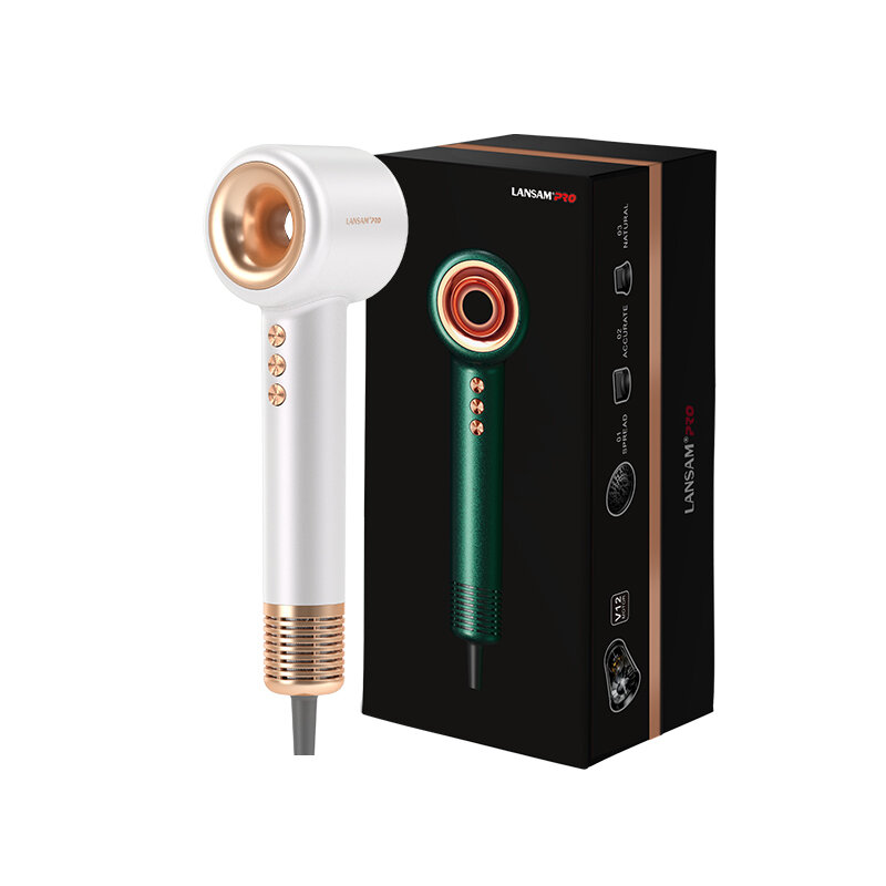 Фен унисекс Lansam LS 6001BJ, 1400W