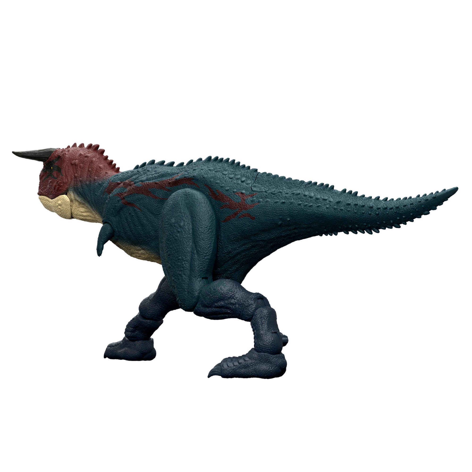 Фигурка Mattel Jurassic World Карнотавр бегущий и рычащий JKG85, тёмно-зелёный