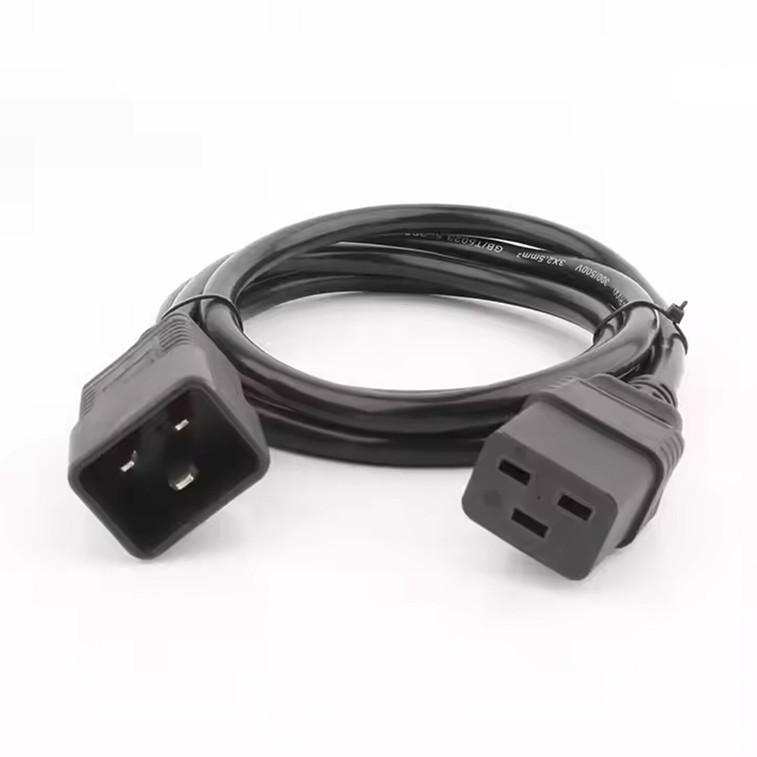 Шнур сетевой IEC 320 C19 – IEC 320 C20 3x1,5мм², 16A, длина 3м REXANT