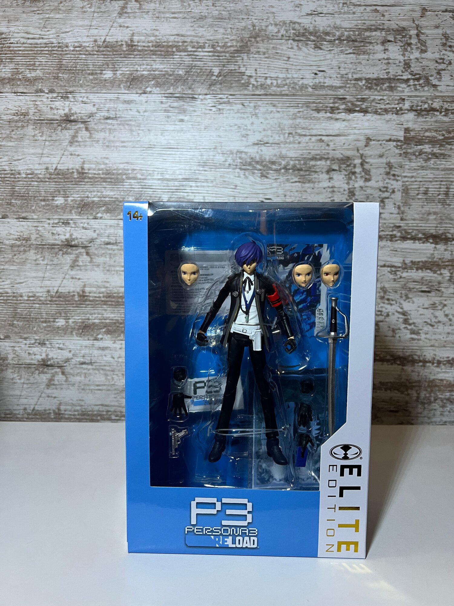 Фигурка Макото Юки, Persona 3 Reload, the Protagonist, Elite Edition, 20 см от McFarlane Toys