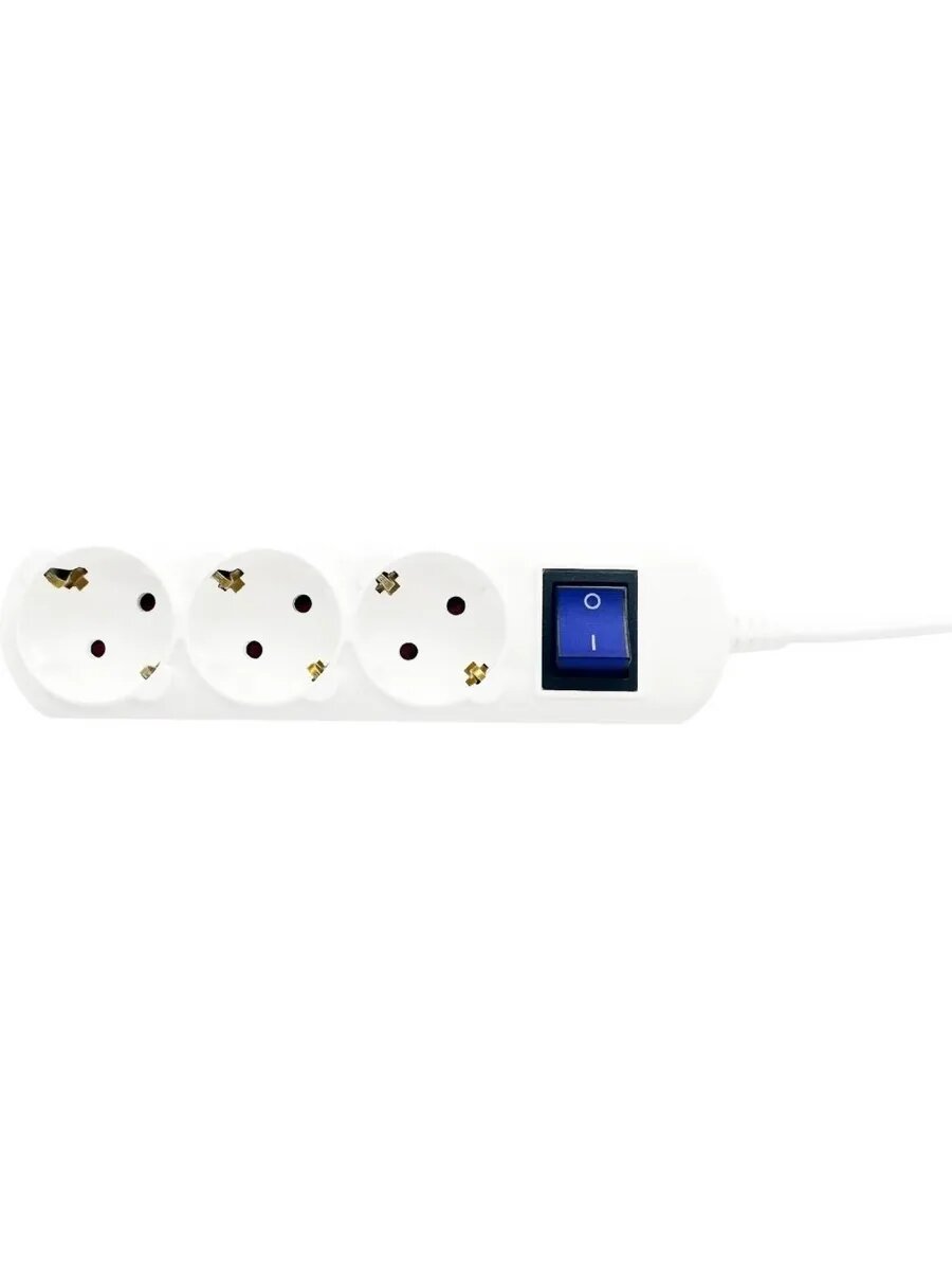Удлинитель Power Cube 3 розетки 5м с выключателем