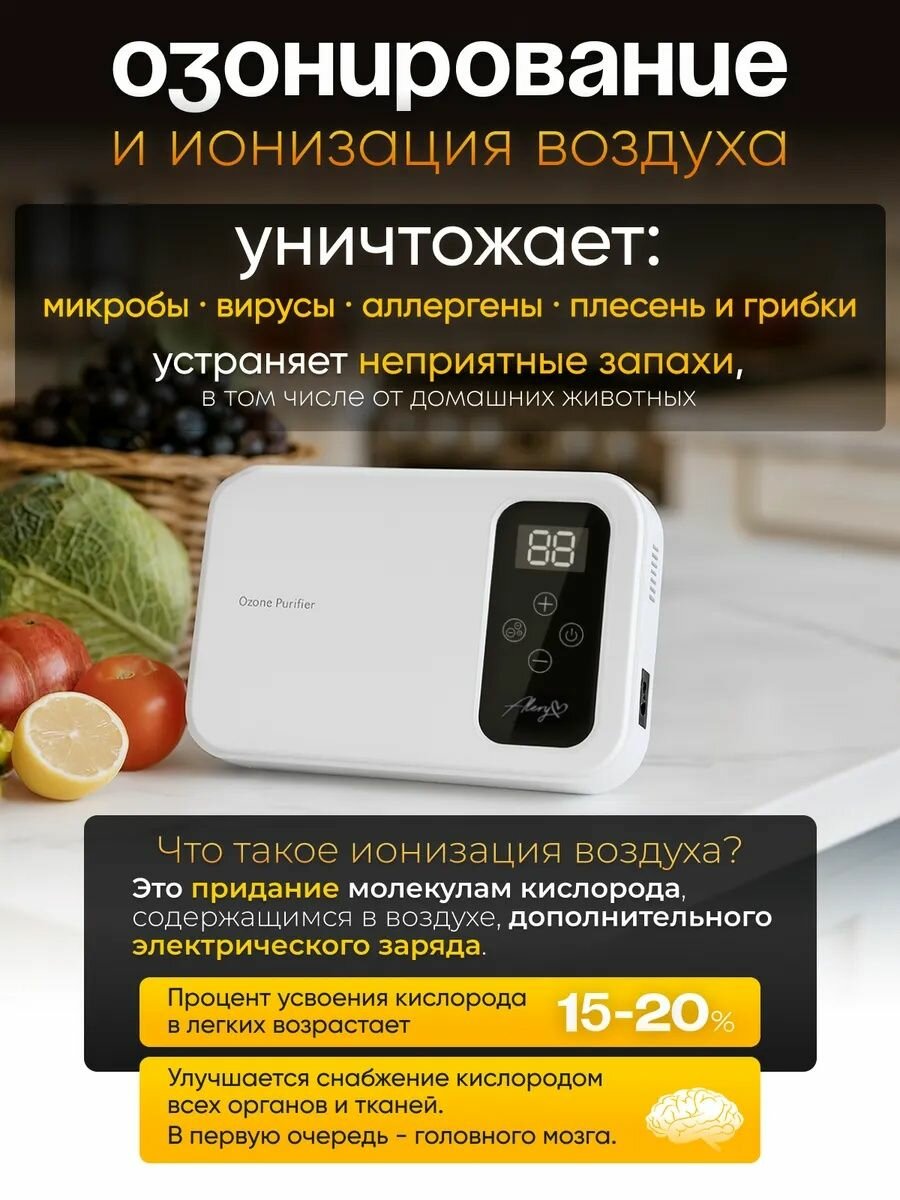 Озонатор ионизатор воздуха и воды