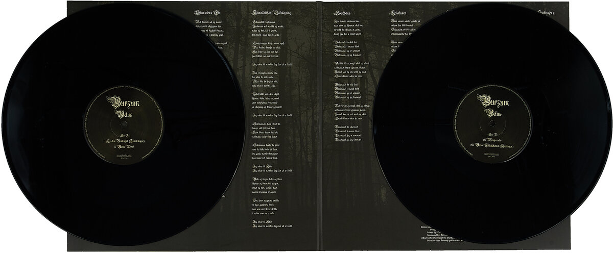 Burzum. Belus (2LP Gatefold/Виниловая пластинка) — фото 1