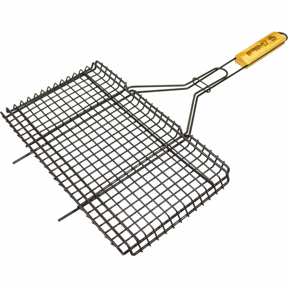 Решетка-гриль для стейков. ДхШхВ: 62х38х3 см, 279, 2301628