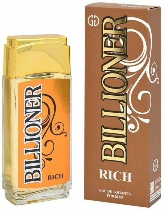 Gianni Gentile Туалетная вода мужская Billioner Richl, 95 мл