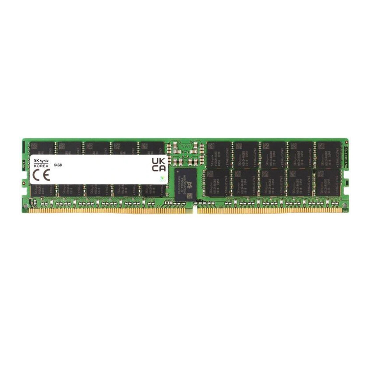Оперативная память Hynix (HMCG94AGBRA184N) зеленый, 64GB 5600MHz DDR5 RDIMM
