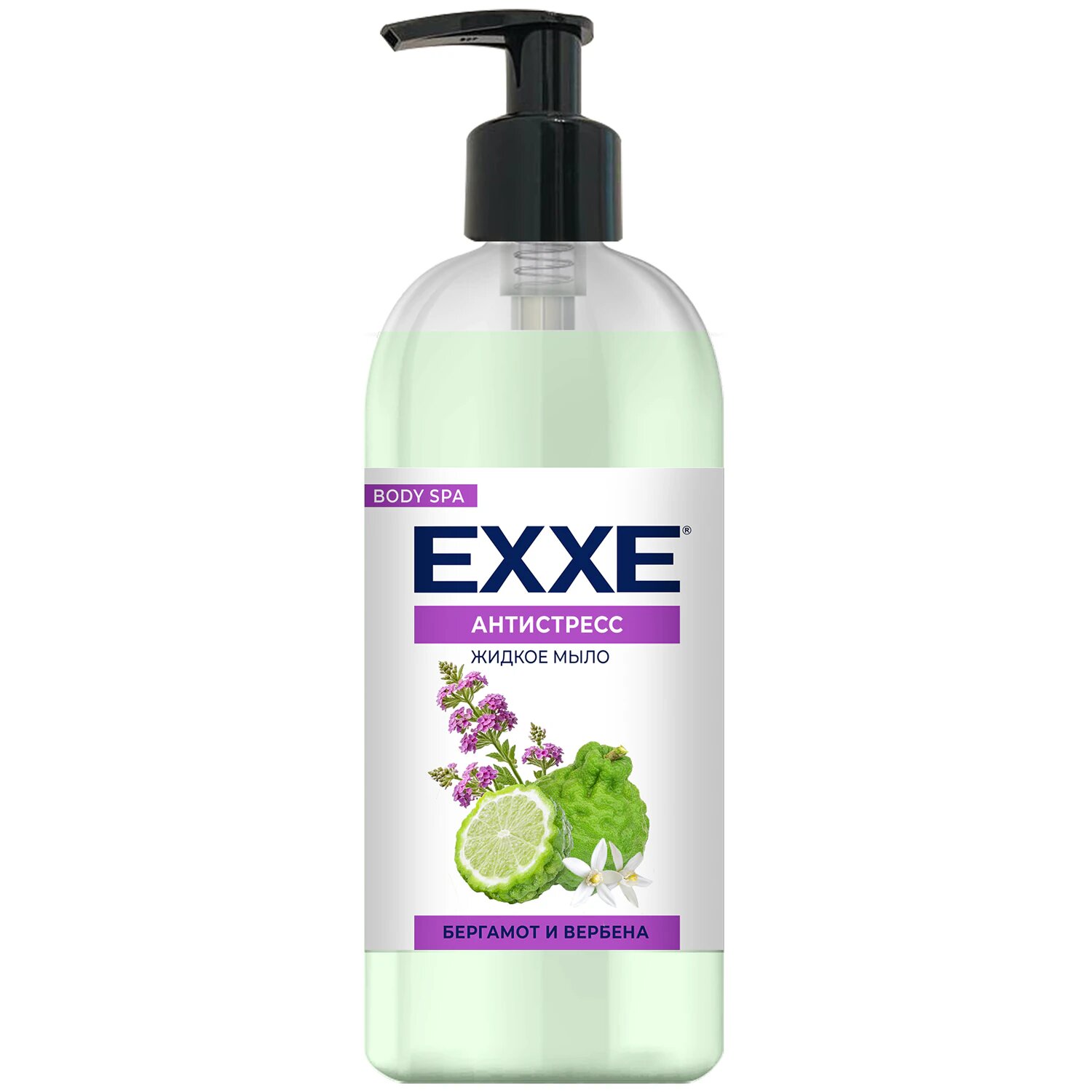 Комплектация 3 шт. Мыло жидкое 500 мл EXXE BODY SPA антистресс «Бергамот и Вербена»